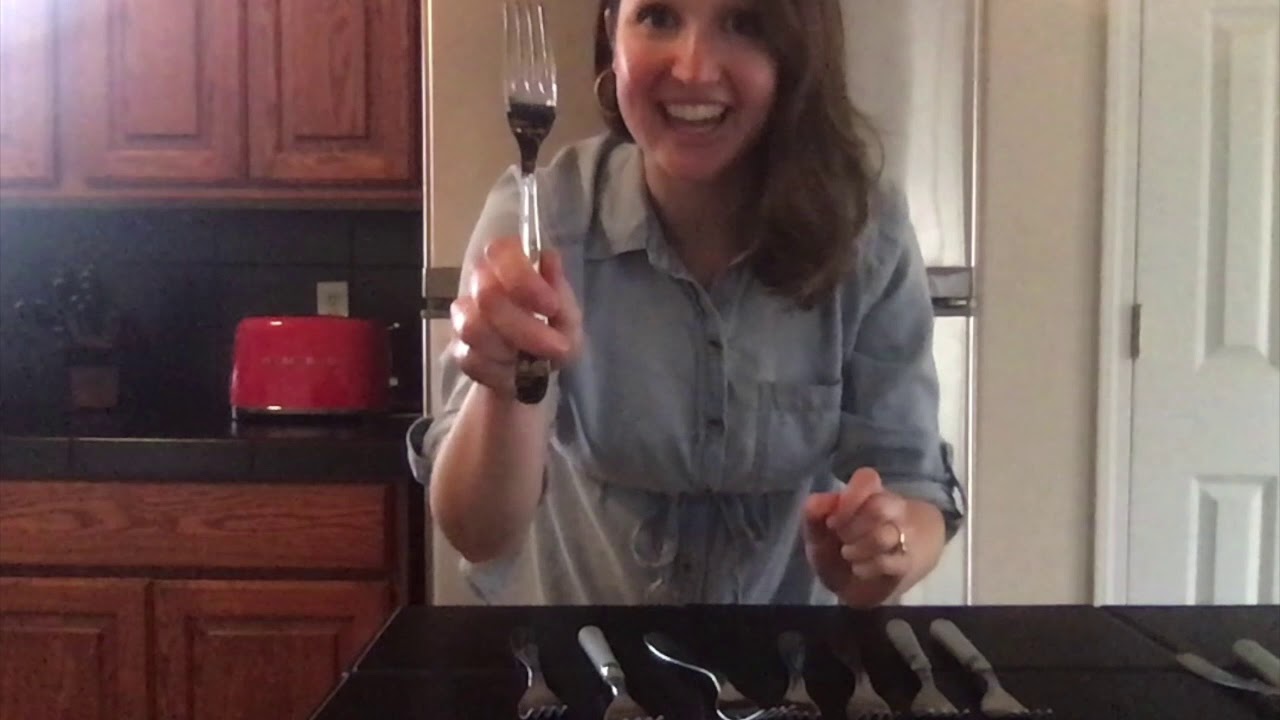 Counting spoons and forks - YouTube