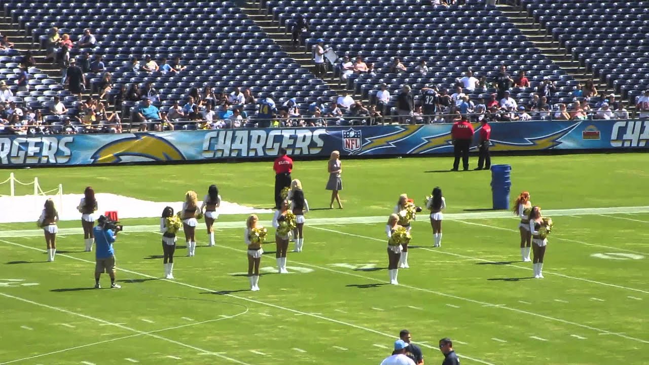 Chargers Fan Fest 2013 - Charger Girls - YouTube