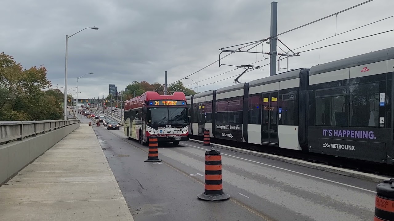 TTC BYD K9M On Eglinton - YouTube