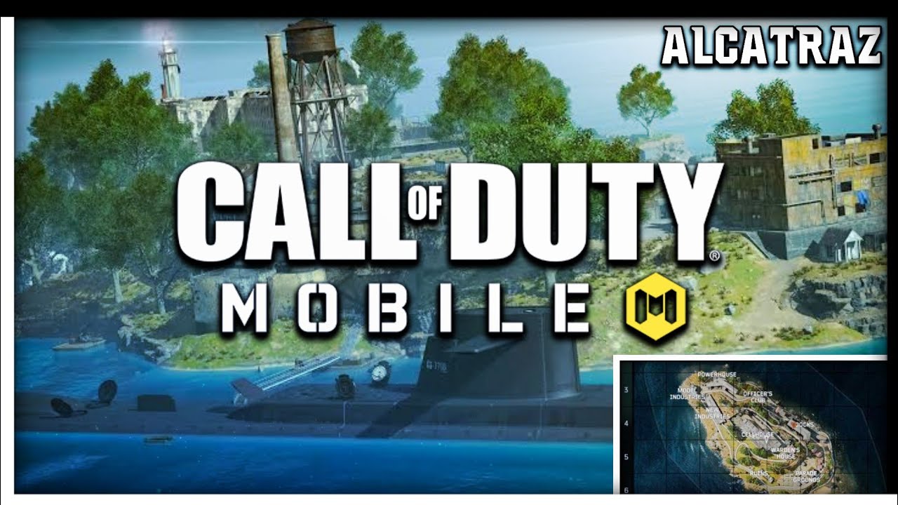 NEW MAP ALCATRAZ FULL AREA EXPLORE/GAMEPLAY | CALL OF DUTY MOBILE ...