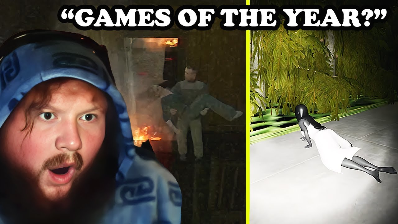 Playing Two Horror Games - YouTube