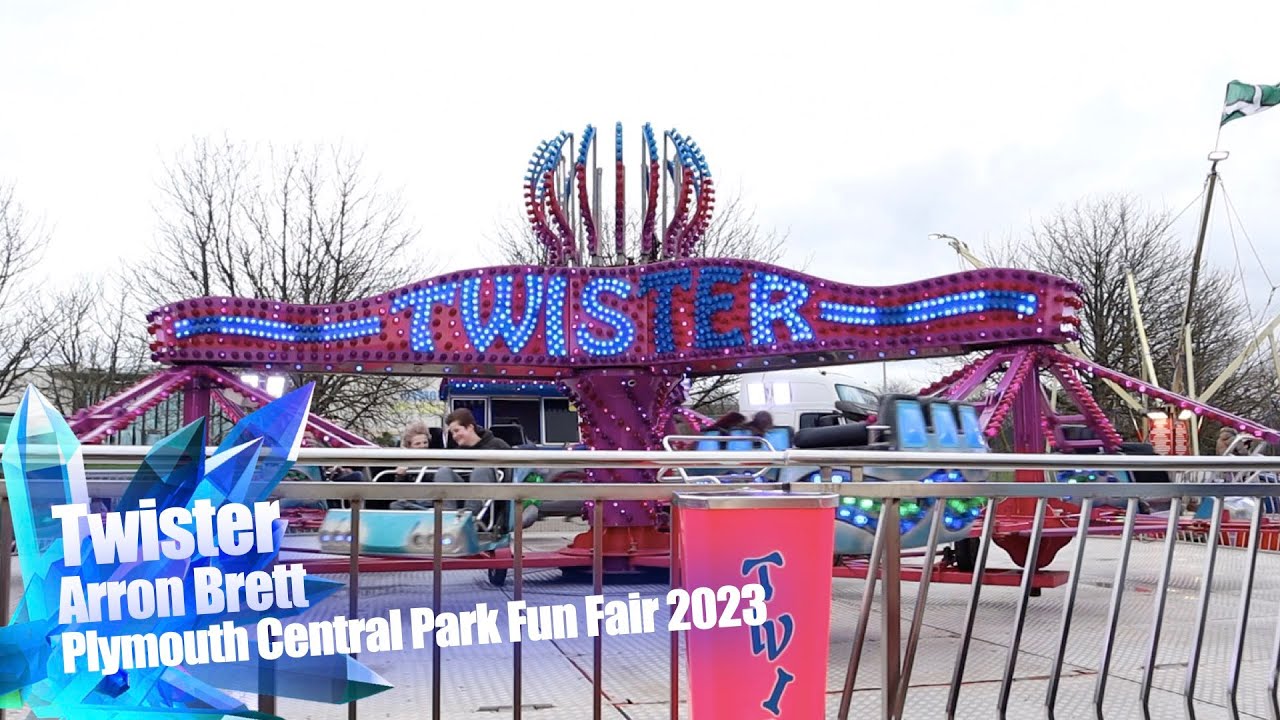 Twister - Arron Brett @ Plymouth Central Park Fun Fair 2023 - YouTube