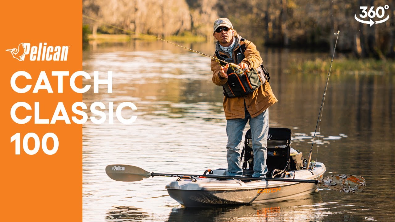 PELICAN | CATCH CLASSIC 100 Fishing Kayak Walkthrough - YouTube