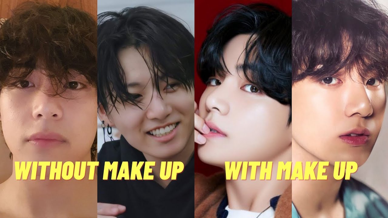 BTS MEMBERS WITHOUT MAKEUP | VISUAL KINGS - YouTube
