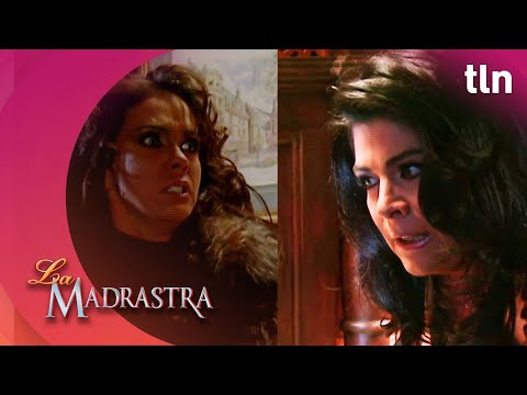 Fabiola y María intercambian bofetadas en una discusión por Esteban | La Madrastra | Capítulo 19 2/2
