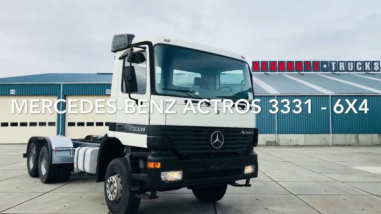 Mercedes-Benz Actros 3331 - 6x4 - YouTube