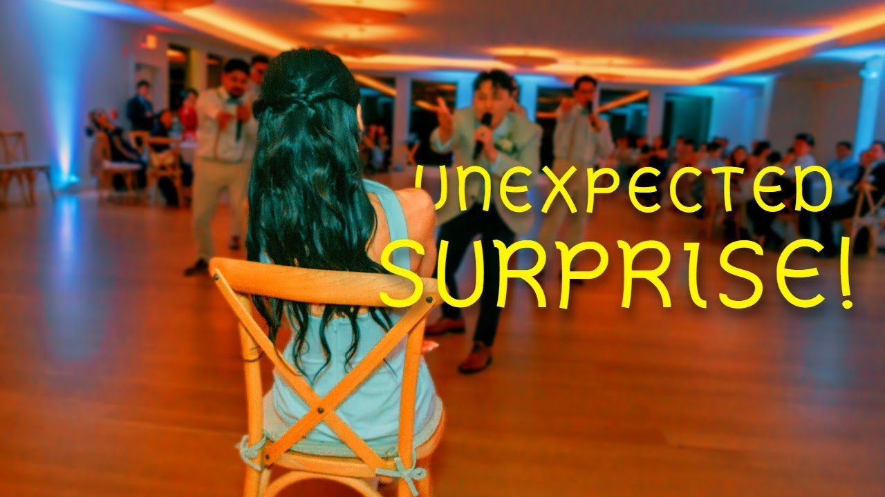FULL Grooms Wedding Surprise SING & DANCE for BRIDE - YouTube