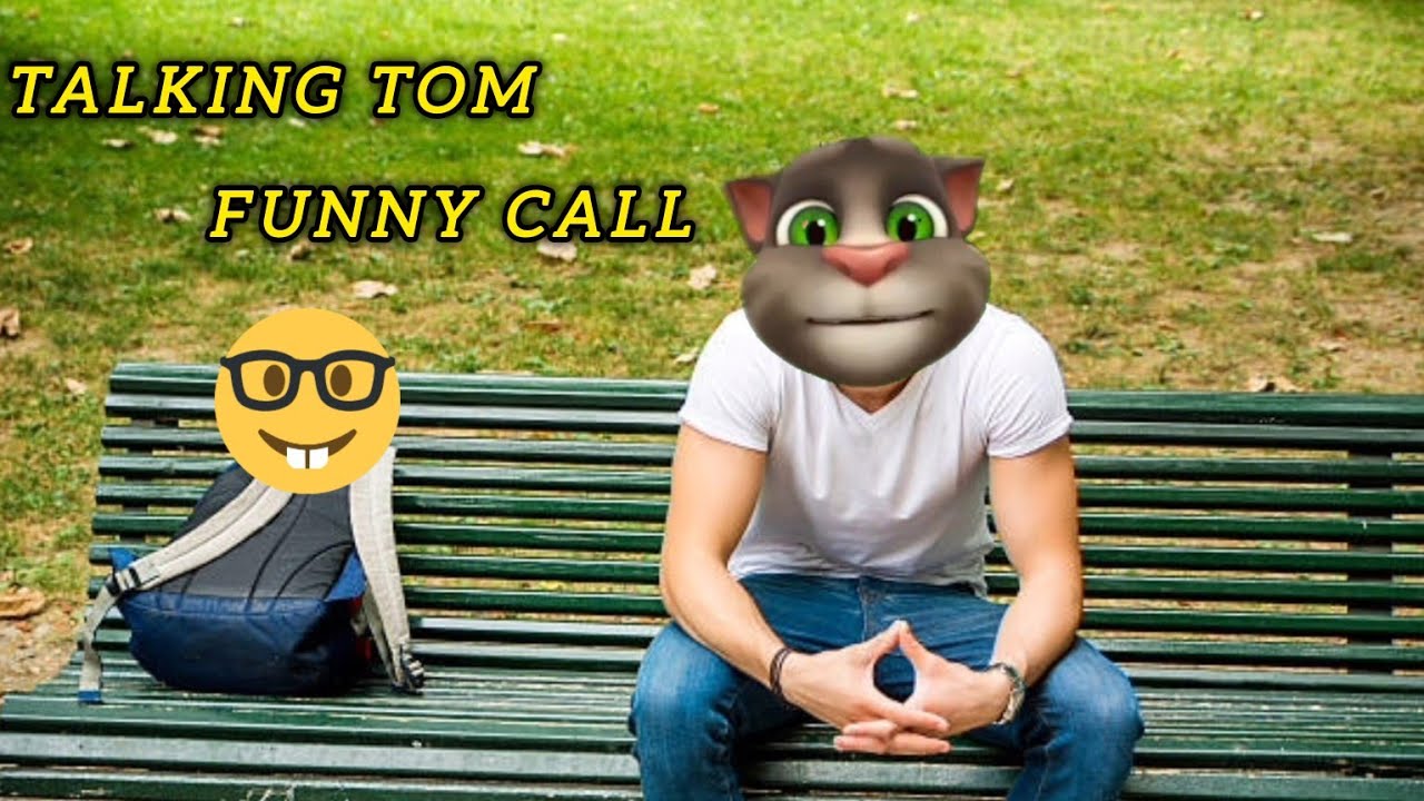 Talking tom funny call video ।। funny call comedy ।। cartoon comedy ...
