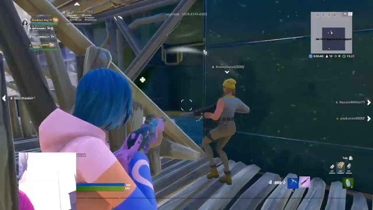 Playing Fortnite with controller and mouse - YouTube