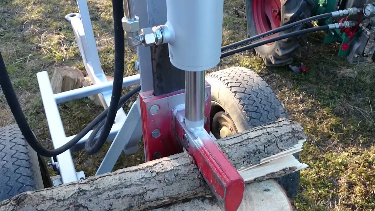 Holzspalter Selber Bauen Mit Wagenheber