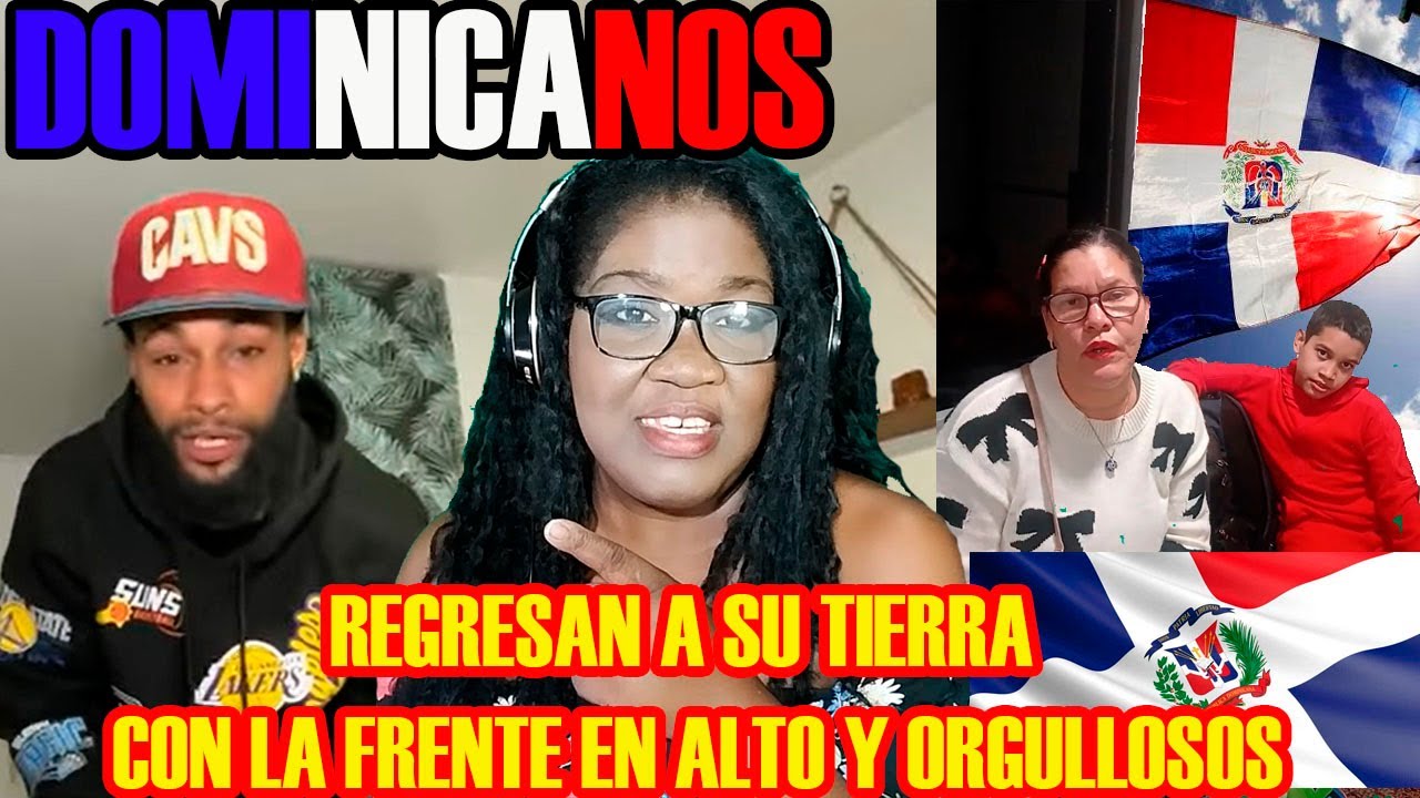 CUBANA REACCIONA SIENTE el ORGULLO de ser DOMINICANO Auto deportación ...