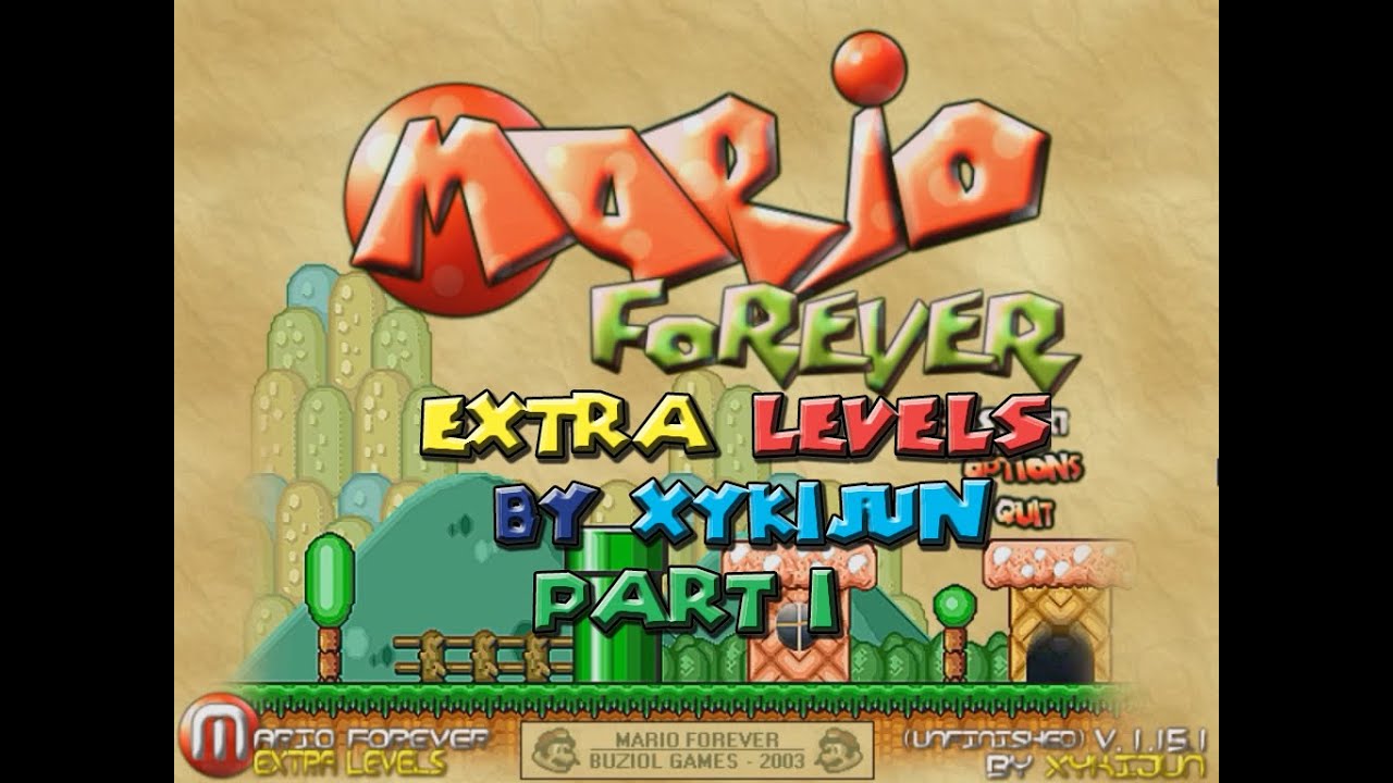 Mario Forever Extra Levels by Xykijun walkthrough Part 1 - YouTube