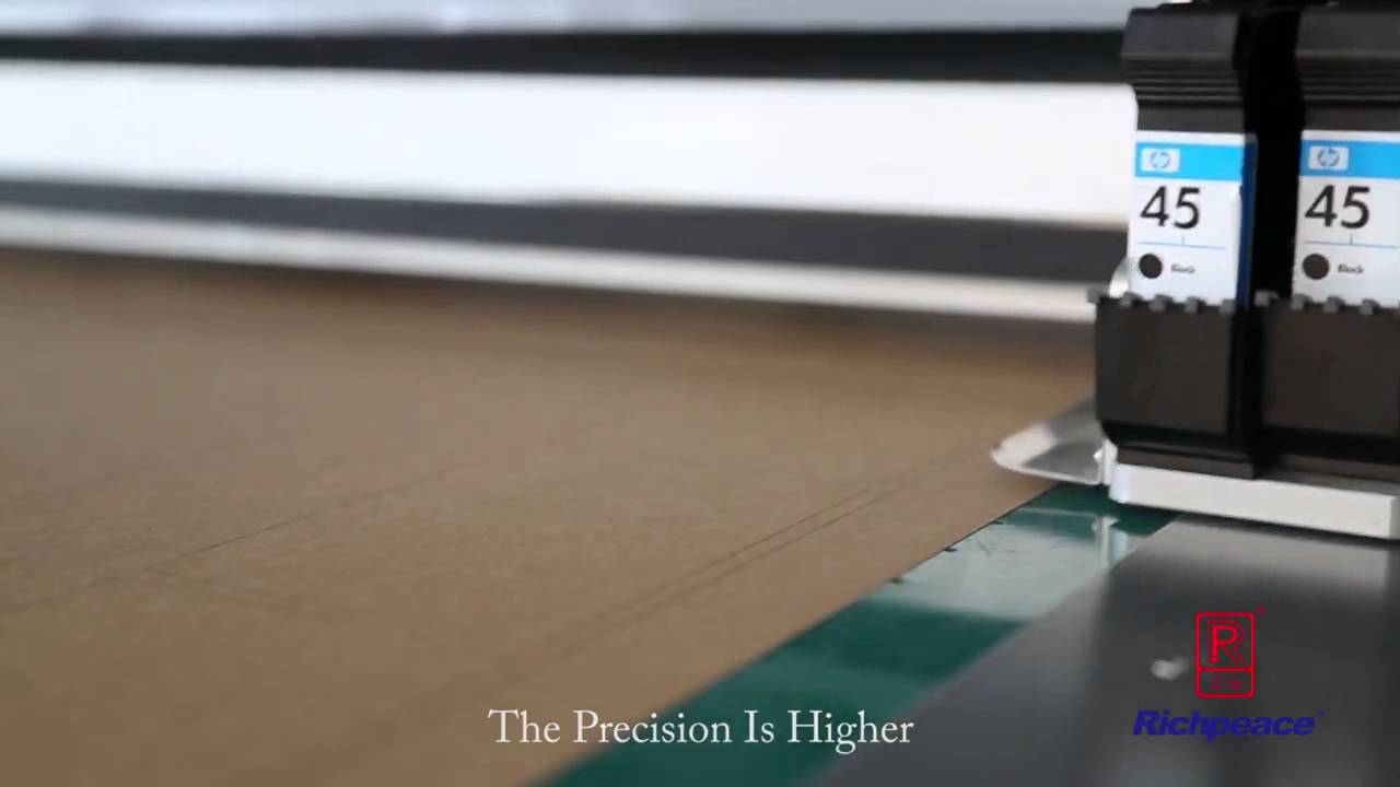 Richpeace Inkjet Plotter and Cutter - YouTube