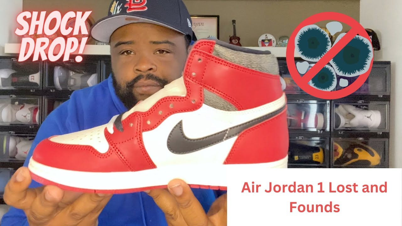 Jordan 1 Lost & Found ( Shock Drop) - YouTube