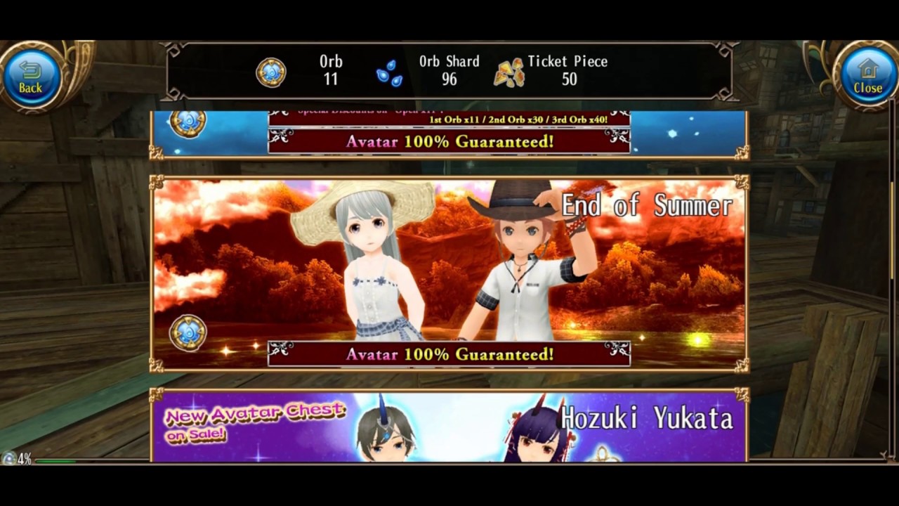 Toram Online 11 Orbs on Summer Avatar - YouTube