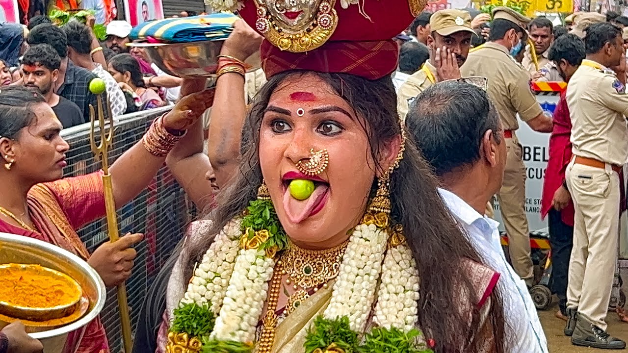 Jogini Avika Bonam 2024 at Secunderabad Bonalu | Jogini Avika Bonam ...