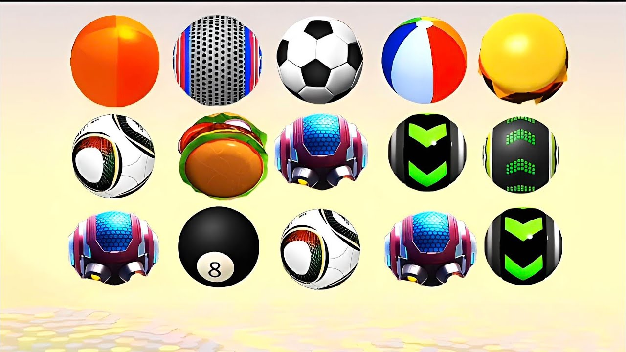 Going Ball 💥 Mix Games Hard Level Challenge 1 Ball Win Ball Race Game ...