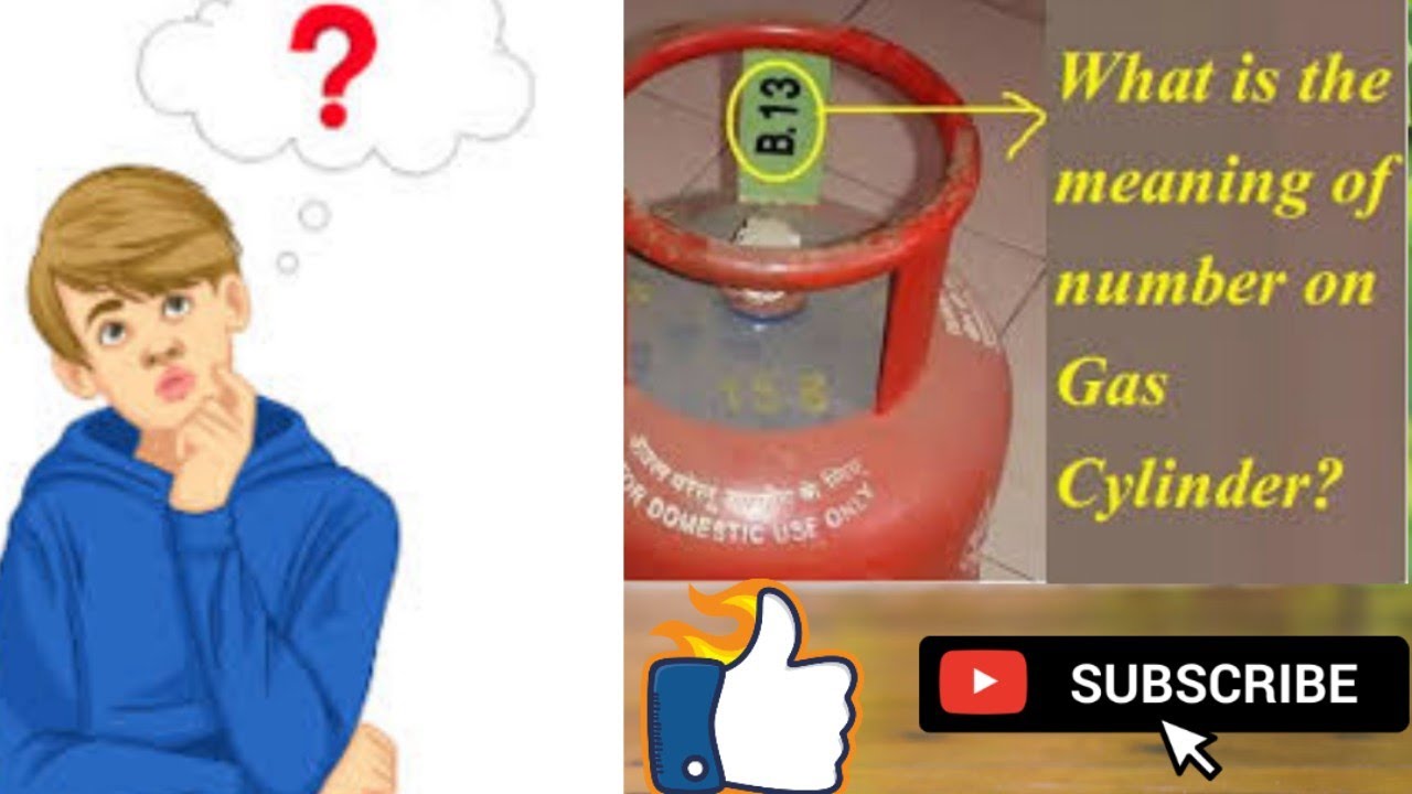 what is the fact behind of gas cylinder number - YouTube