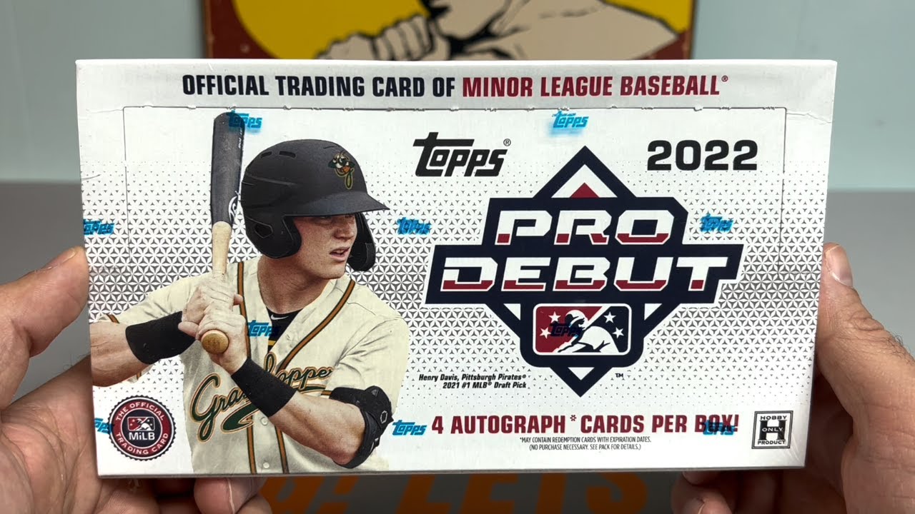 2022 Topps Pro Debut Hobby Box - BIG Prospect Auto!!! - YouTube