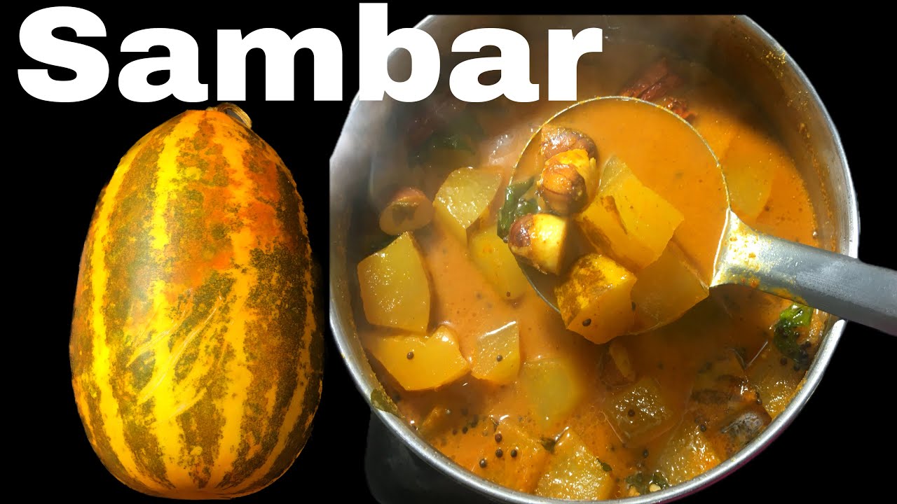 Mangalore cucumber sambar | Mangalore cucumber and Jackfruit seeds ...