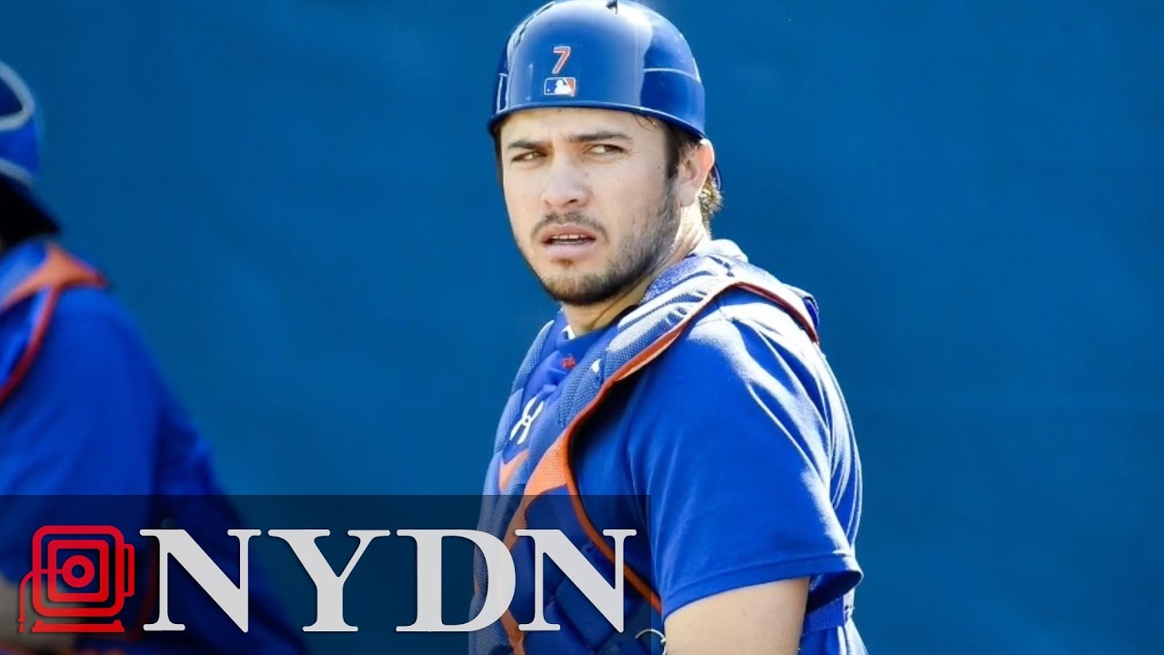 New York Mets Catcher Travis d'Arnaud - YouTube