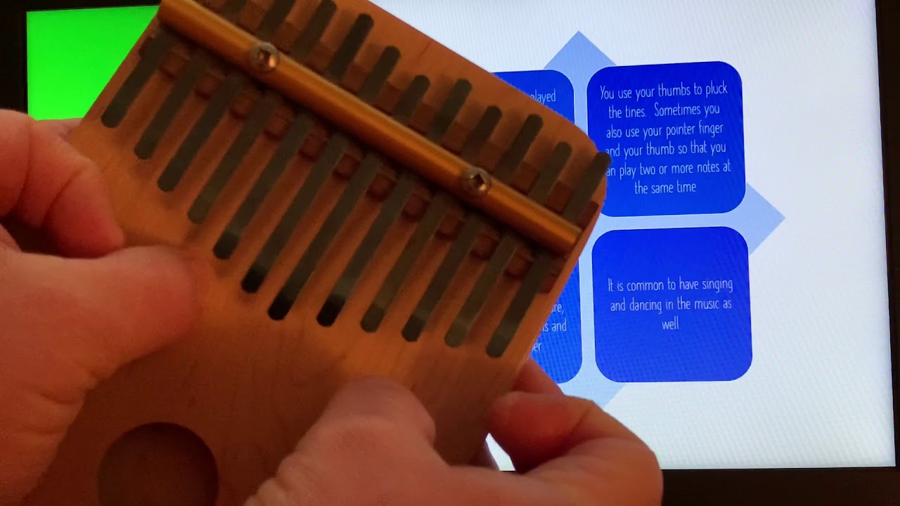 Mbira/Kalimba-Instrument from Zimbabwe - YouTube