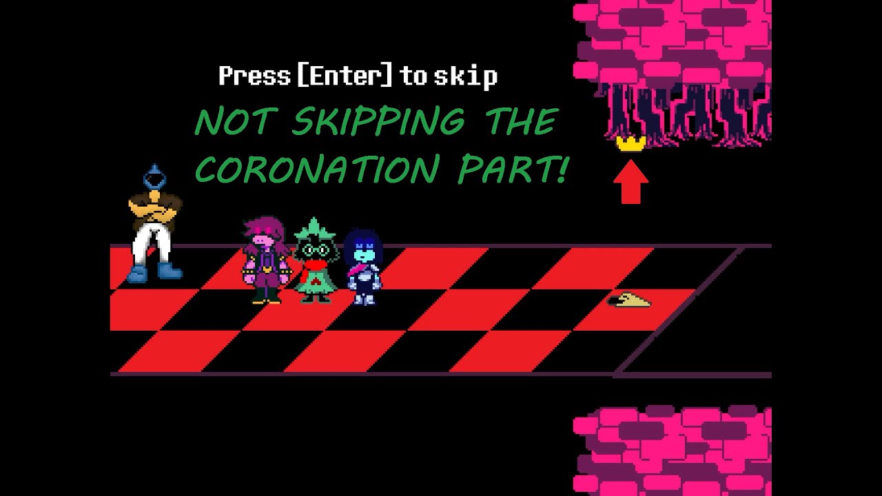 Not Skipping The Slug Coronation! - RIBBIT! A Deltarune MOD by ...