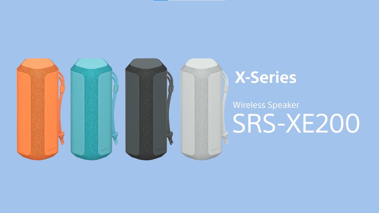 Sony Wireless Speaker X-Series SRS-XE200 Official Product Video - YouTube