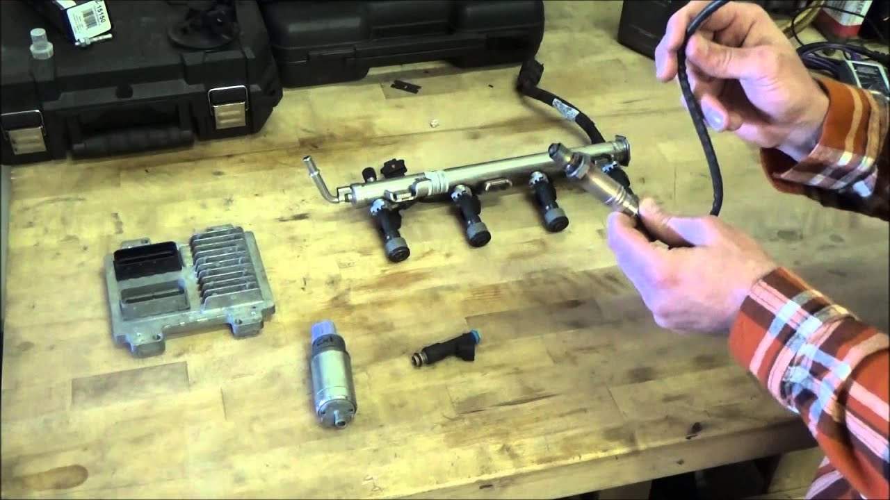 Electronic Fuel Injection and making it Flexible Fuel - YouTube