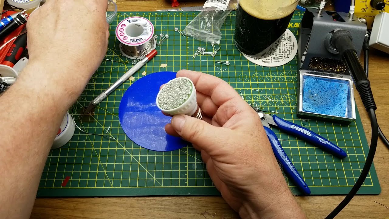 DIY light bulb kit build - YouTube