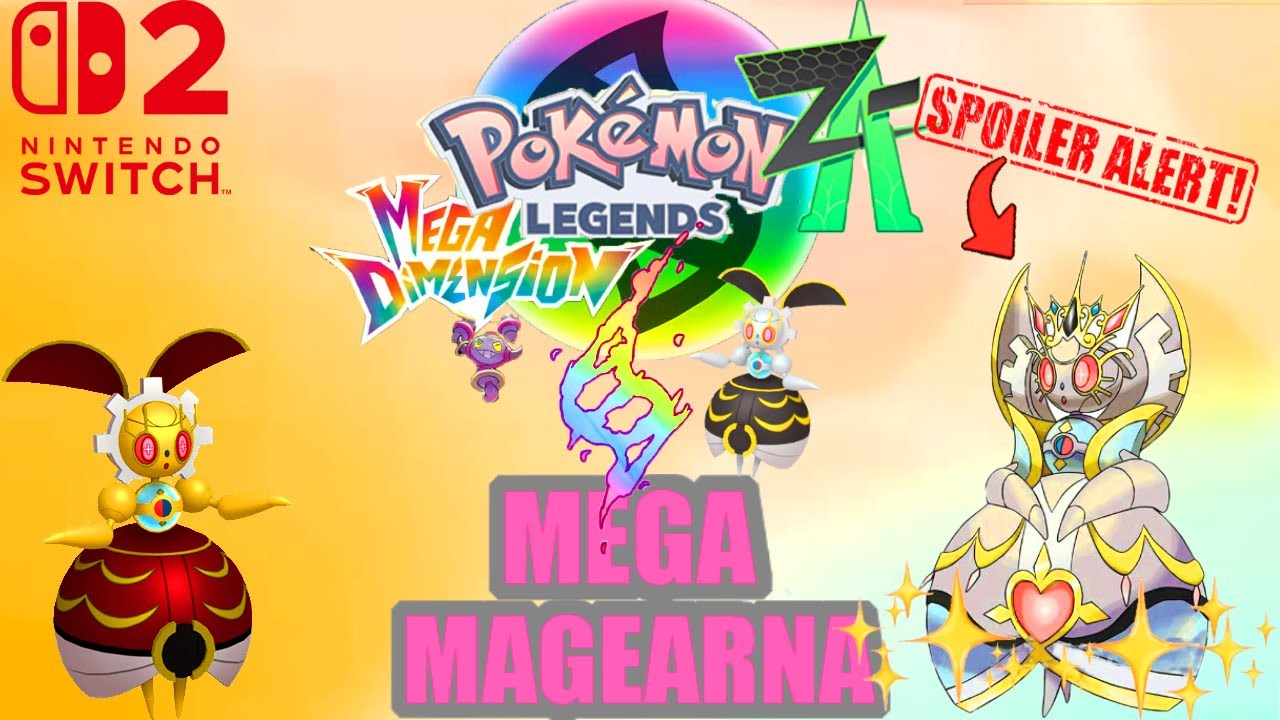 Mega Magearna Stat Speculation! Pokémon Legends Z-A Mega Dimensions ...