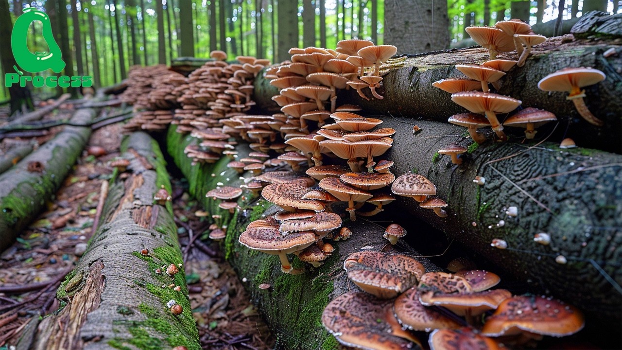Japanese Farmers Harvest Millions of Shiitake Mushroom This Way ...