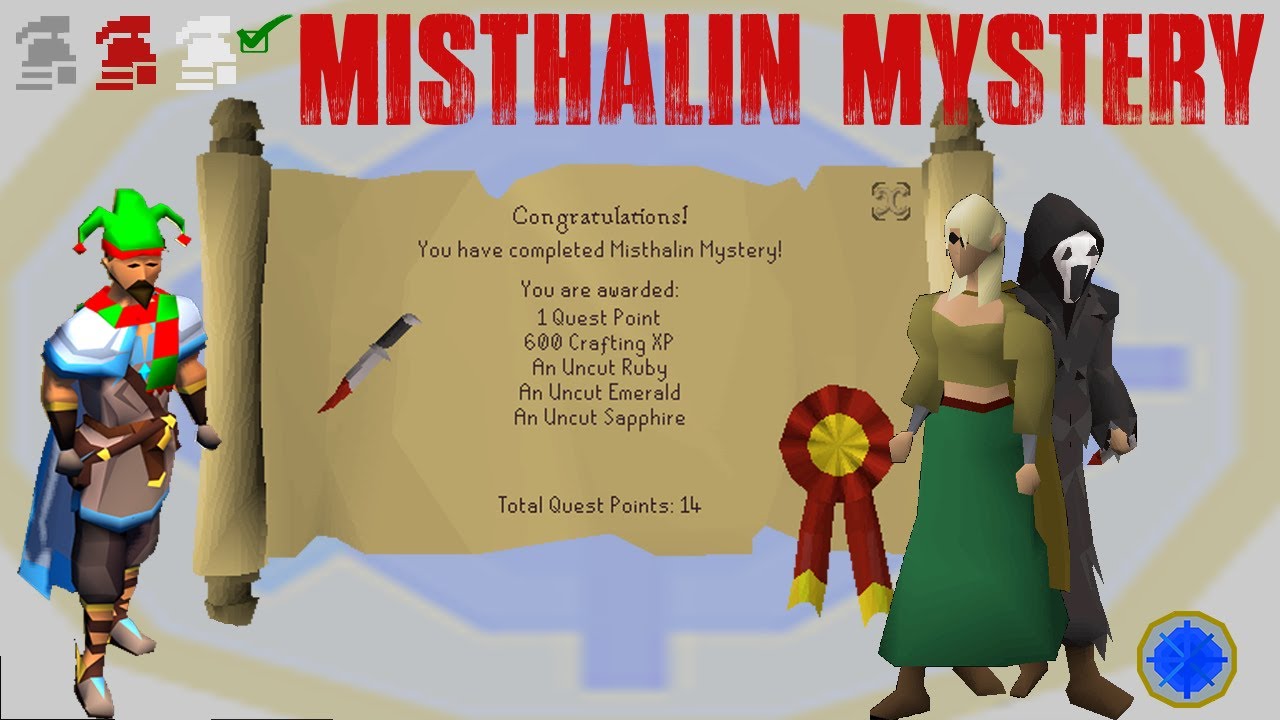 OSRS Misthalin Mystery Quest Guide | Ironman Approved - YouTube