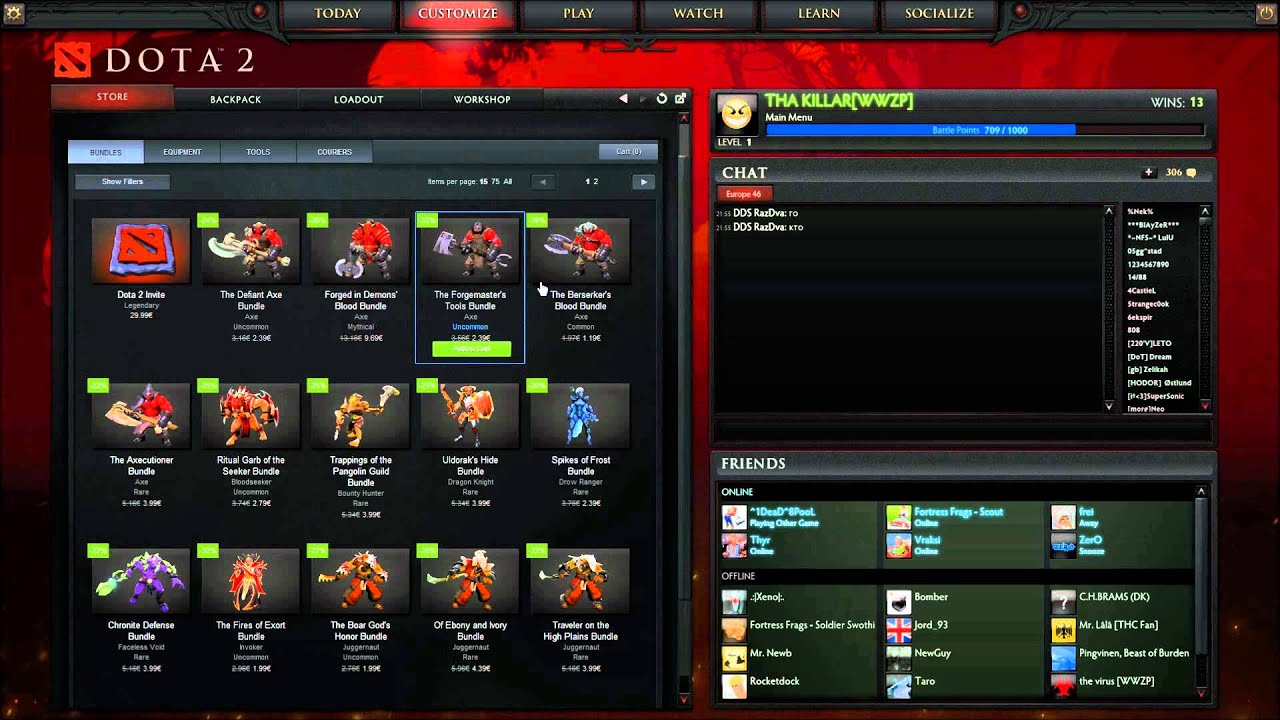 DOTA 2 - Store. - YouTube