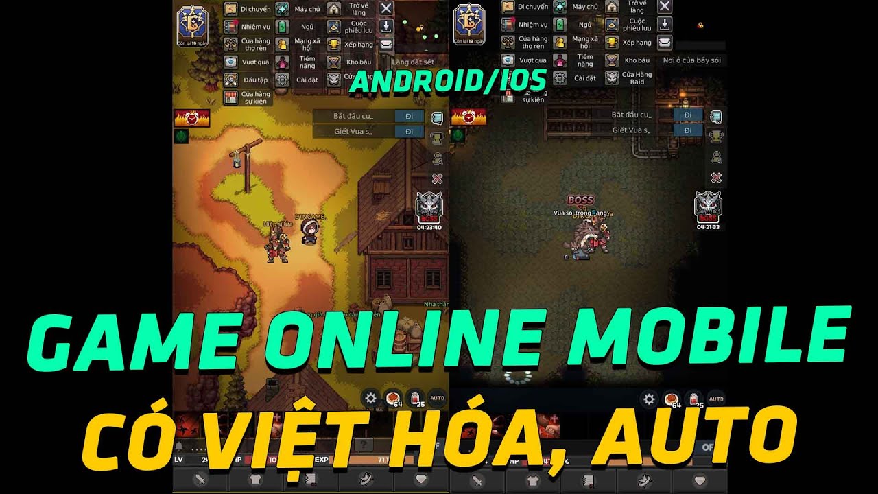 Game Online Mobile Hay Có Tiếng Việt Có Auto | NGUYÊN TỐ 2D : MMORPG ...