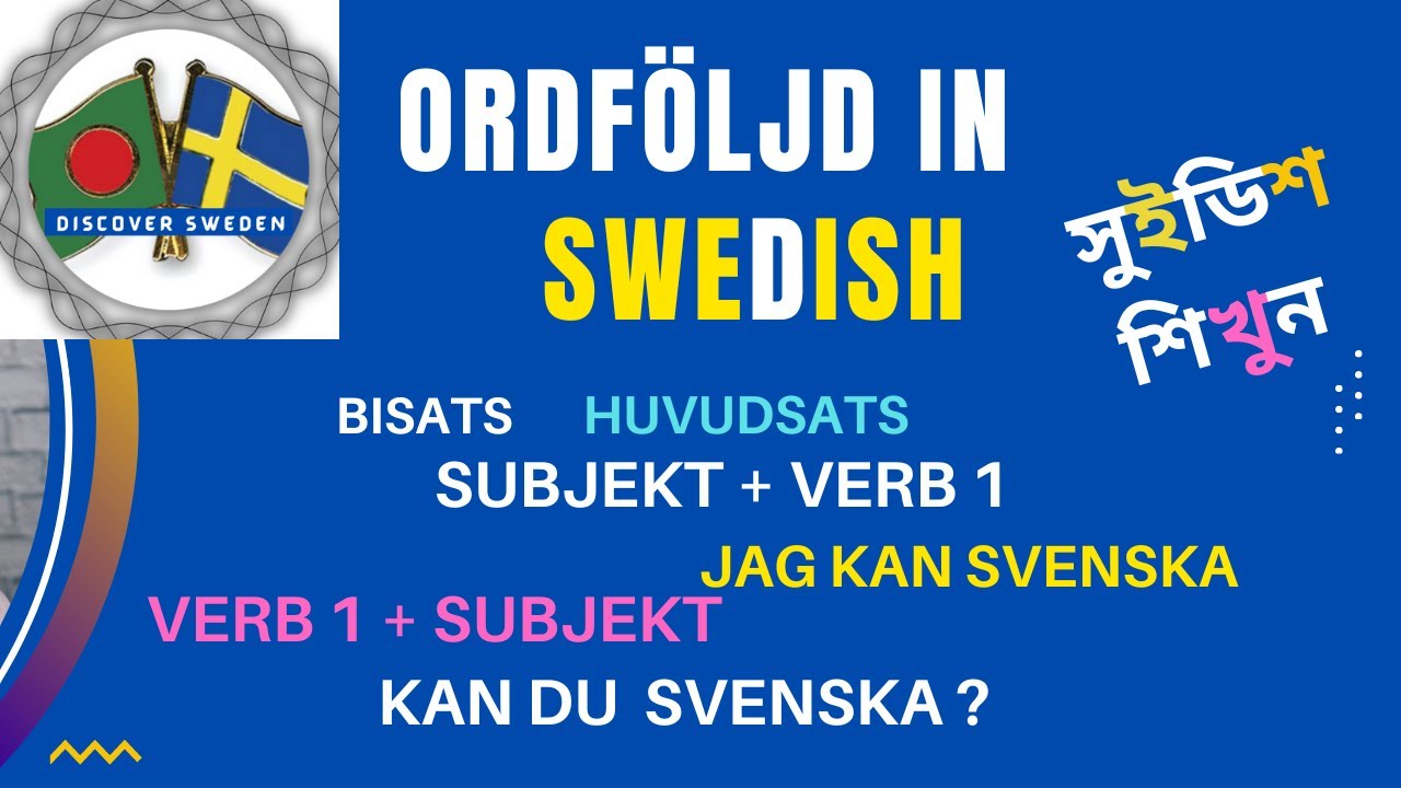 Learn Swedish For Beginners | Learning Swedish | Swedish Language | SFI ...