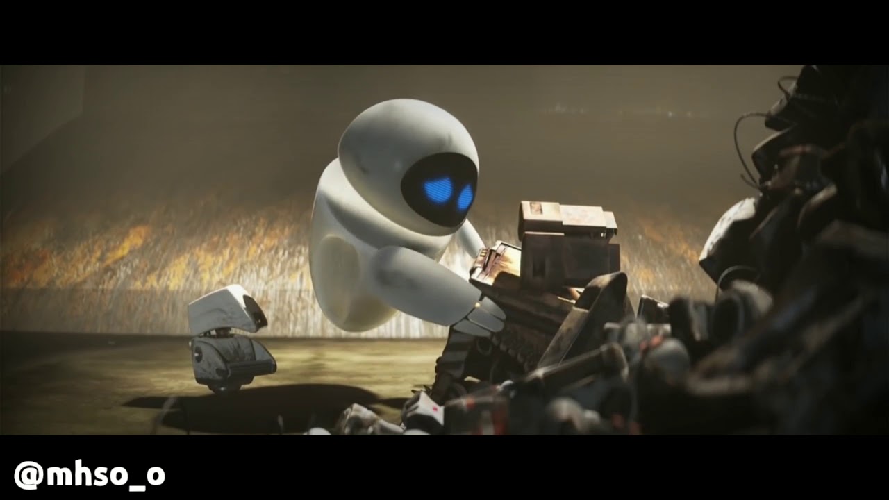 Wall-E Death Saddest moment (goodbye to a world) - YouTube
