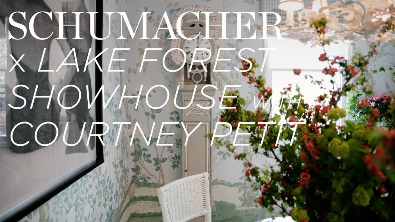 Courtney Petit’s Ladies Lounge at the Lake Forest Showhouse - YouTube