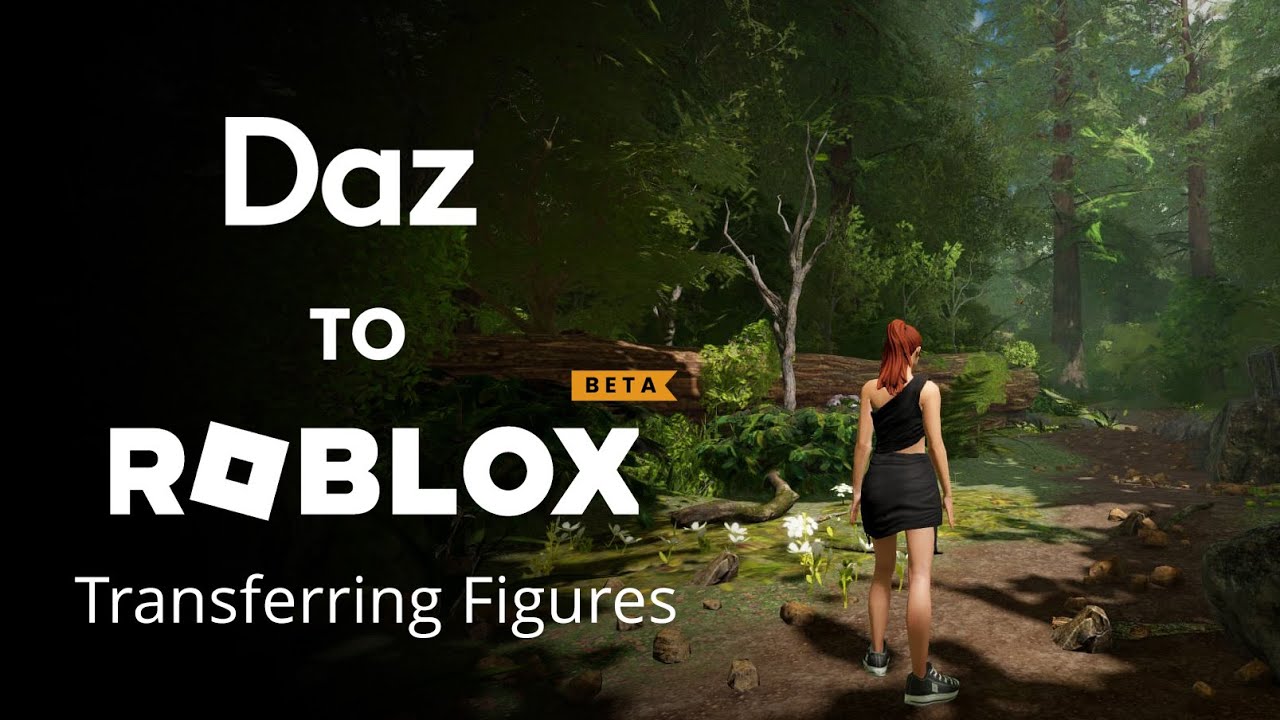 Daz to Roblox: Transferring Figures - YouTube