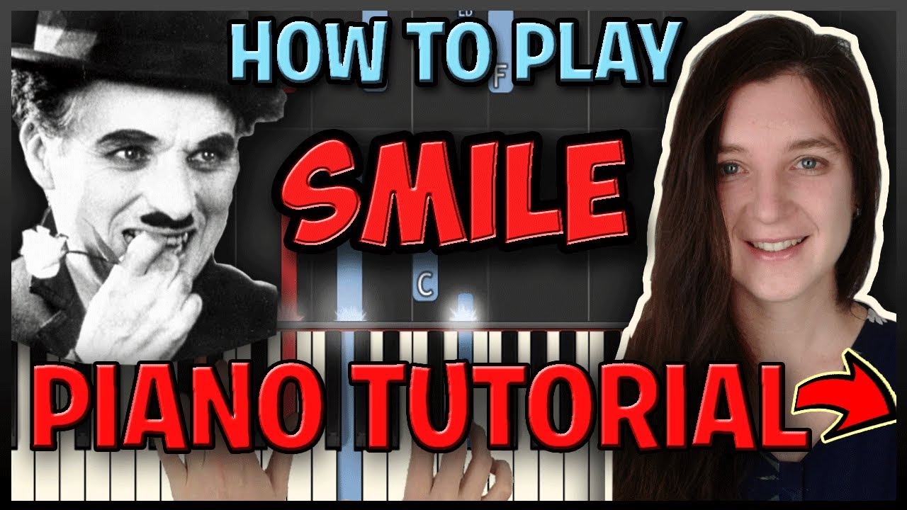 How To Play "Smile" by Charlie Chaplin - Easy Piano (Synthesia) [Piano ...