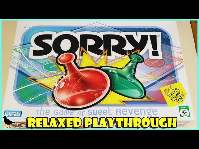 Sorry Board Game Cover Logo