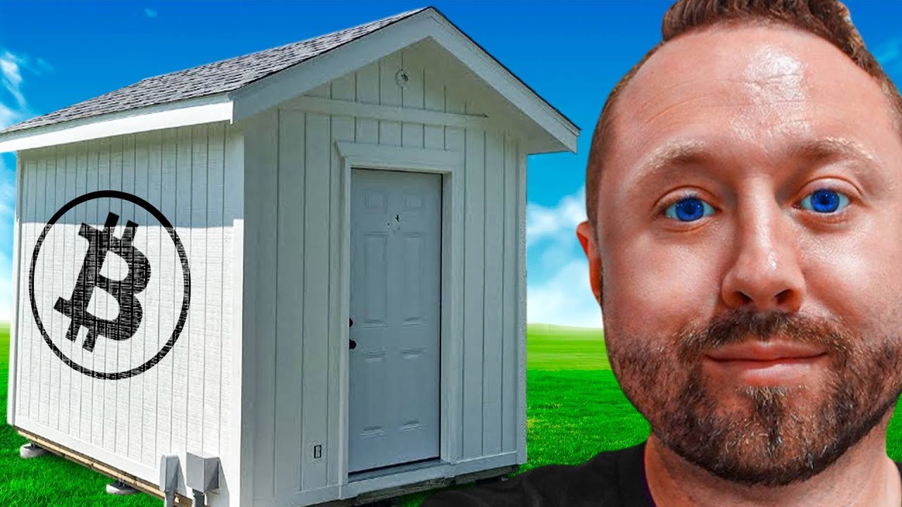 Bitcoin Mining Shed Ahead of It's Time! - YouTube