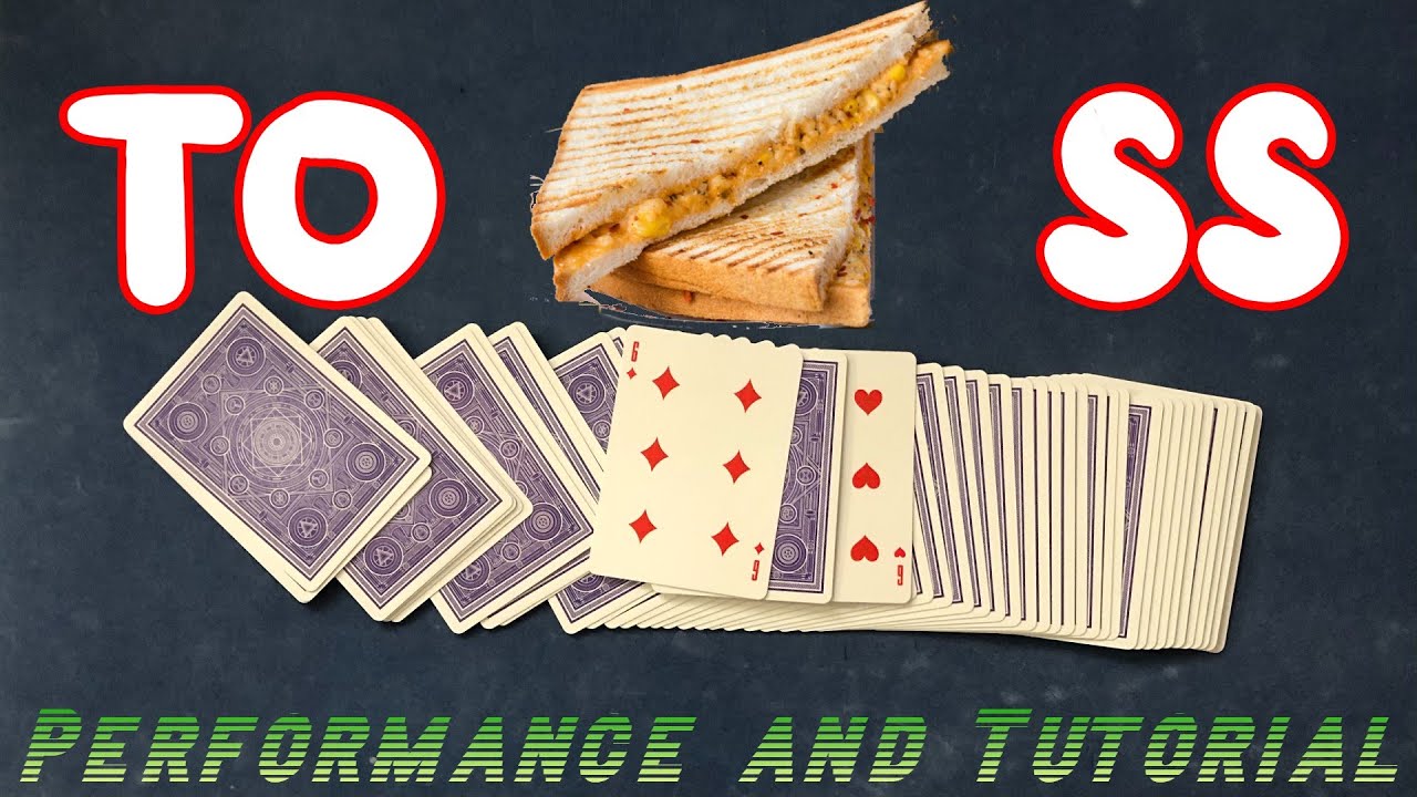 Sandwich Toss | Fun VISUAL Sandwich Card Trick - YouTube