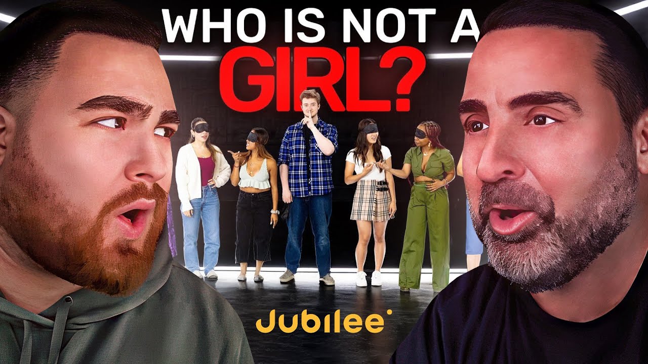 LosPollosTV And Dad React To 6 Girls vs 1 Secret Boy | Odd One Out - YouTube