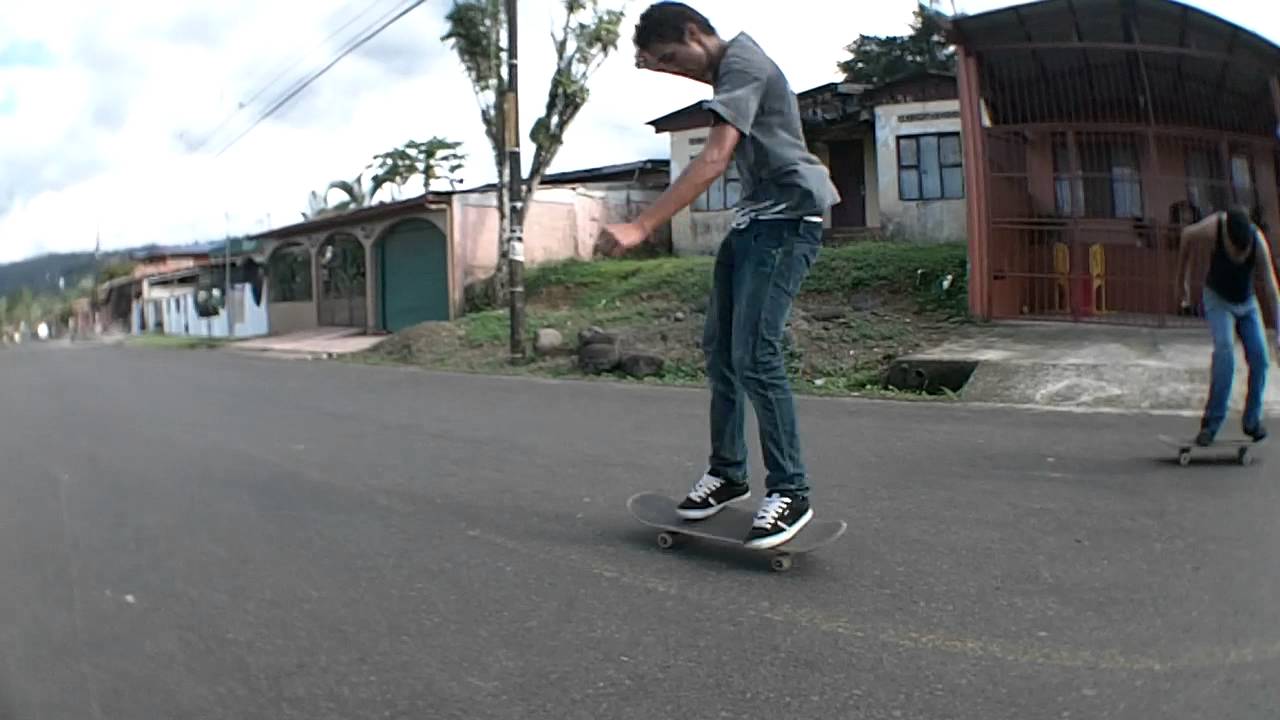Chris flippin a board. - YouTube