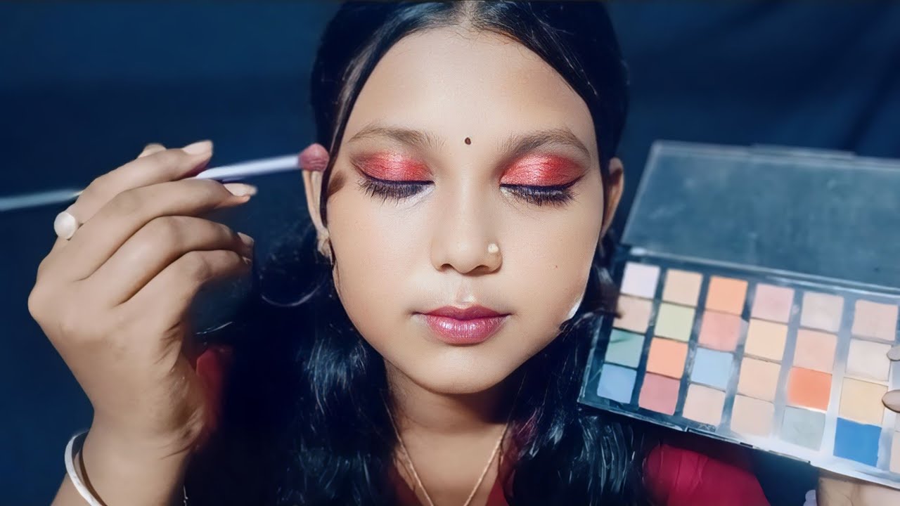 ASMR Doing My Eye Makeup Personal Attention - YouTube