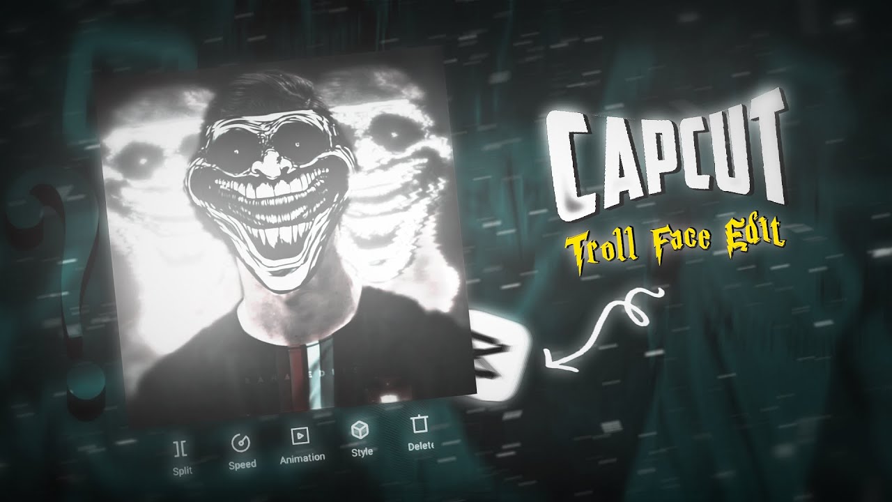 CAPCUT | Troll Face Edit Like AE..!(New TIKTOK Trend)!! - YouTube