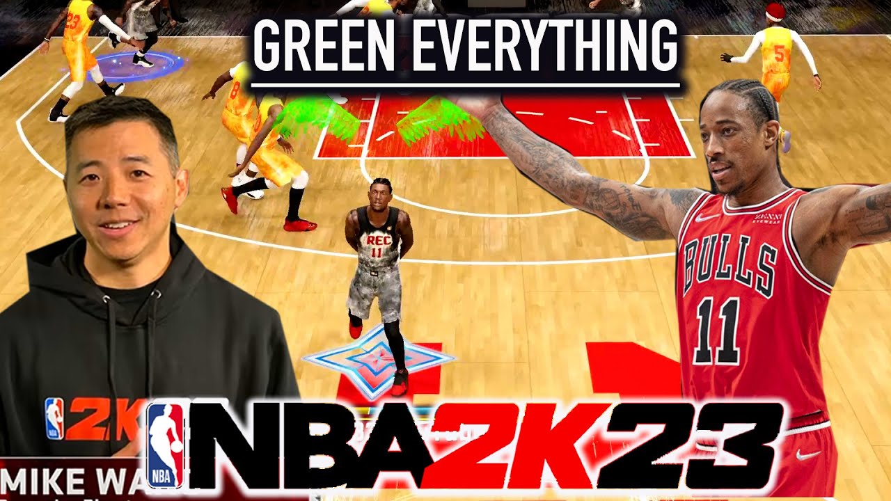 How To Green Every Shot In NBA 2K23 - YouTube