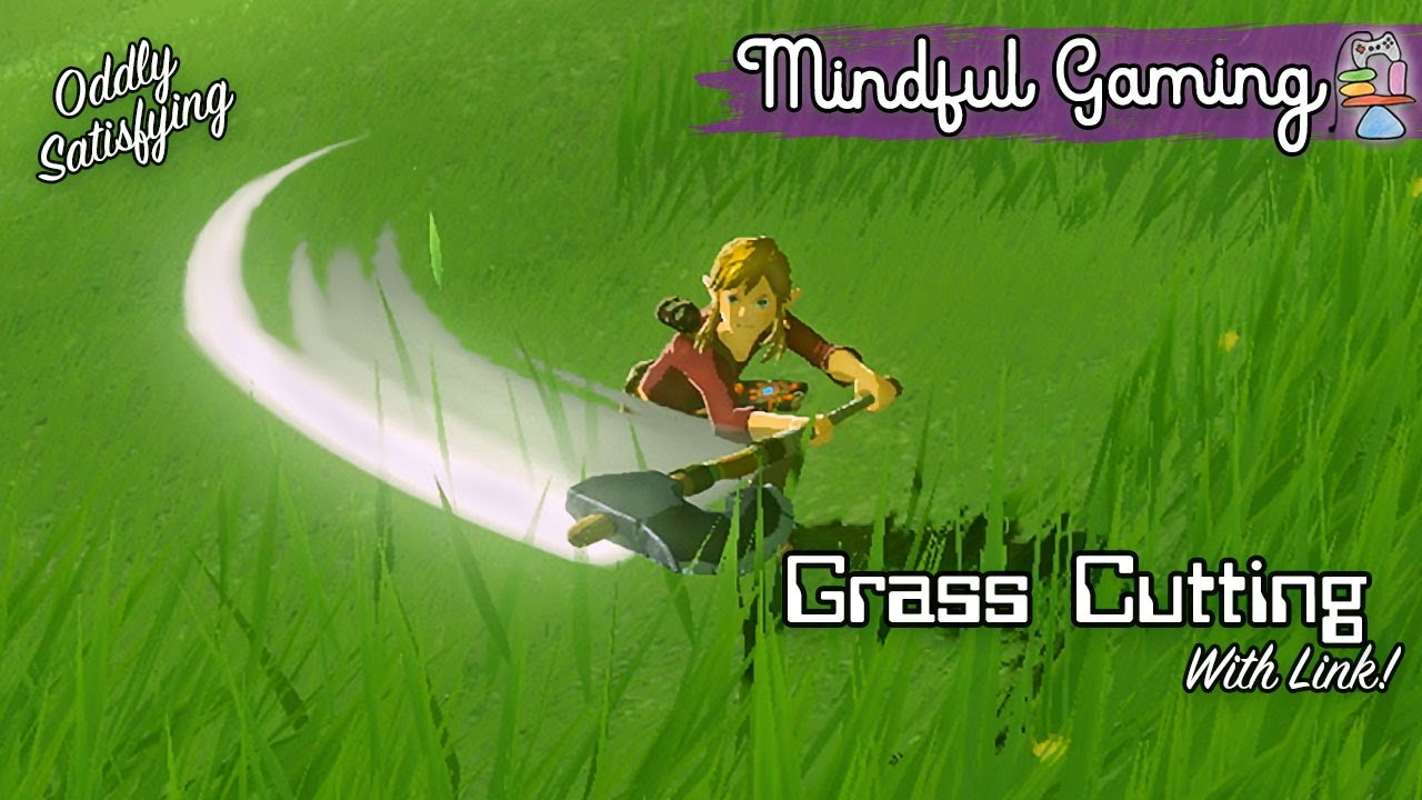 Grass Cutting With Link On A Rainy Morning In Hyrule (10 Min) | Oddly ...