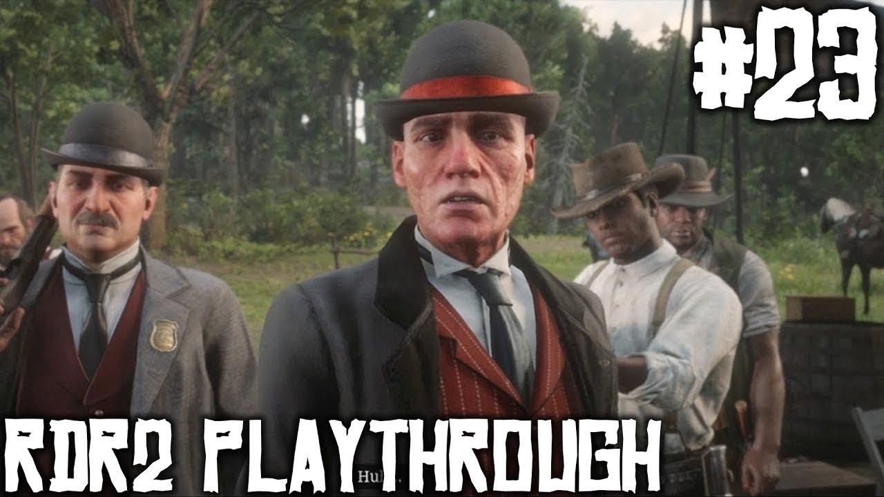 Red Dead Redemption 2 Playthrough #23 | Pinkertons Return - YouTube